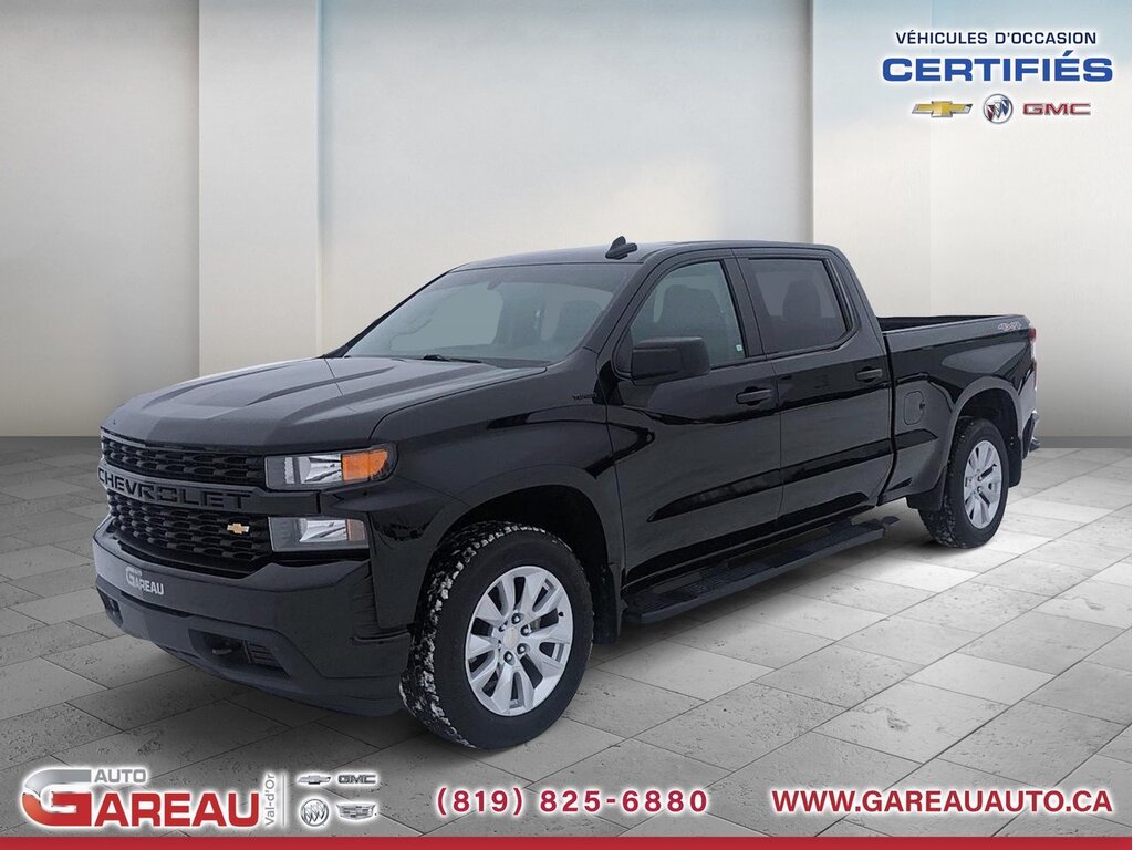 2020 Chevrolet Silverado 1500 Custom CREW CAB - 6'6 BED - 2.7L TURBO ...