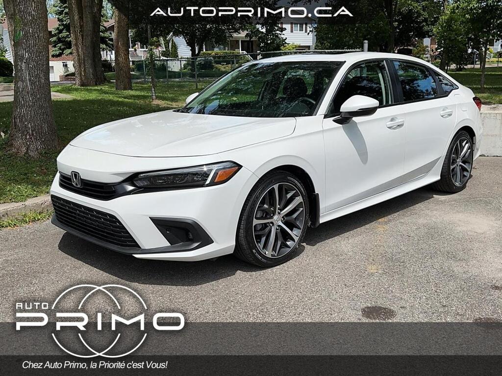 2024 Honda Civic Touring Cuir Toit Nav Carplay Cam Démarreur Mags - Laval