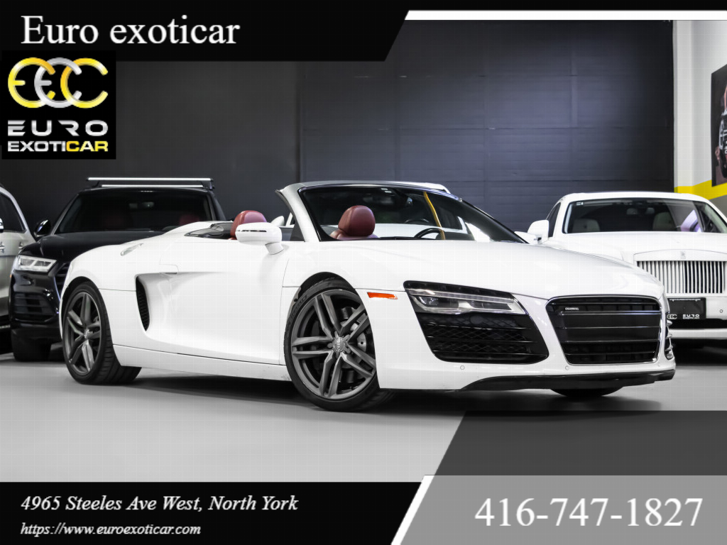 2014 Audi R8 CONVERTIBLE AUTO 4.2 QUATTRO SPYDER V8 - Toronto