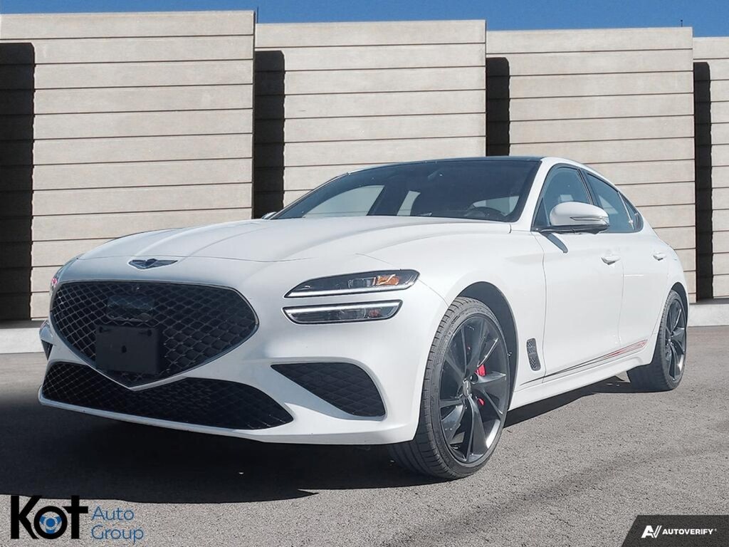2023 Genesis G70 3.3T Sport | TWIN TURBO V6 | ONE OWNER | LOW KM'S! - Kelowna