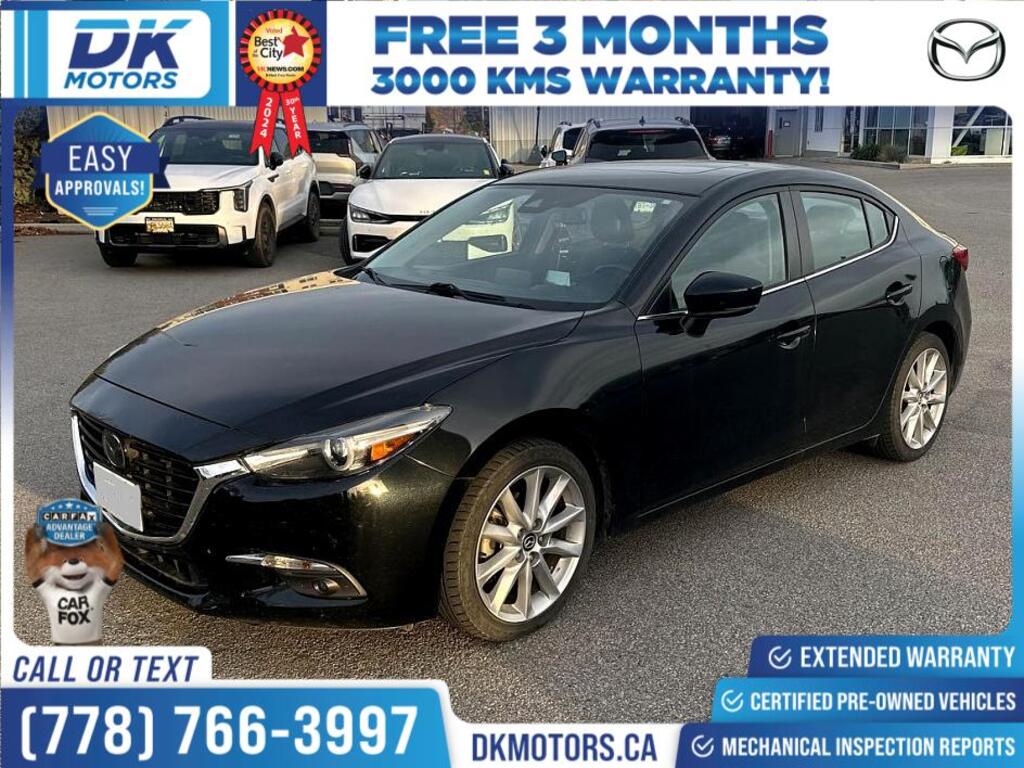 2017 Mazda Mazda3 4dr Sdn Auto GT - Victoria