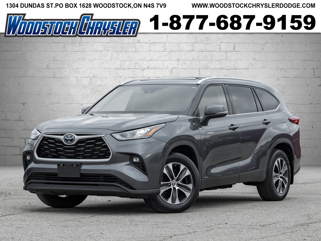 2021 Toyota Highlander HYBRID | XLE | AWD | 3RD ROW SEATING | LOCAL ...