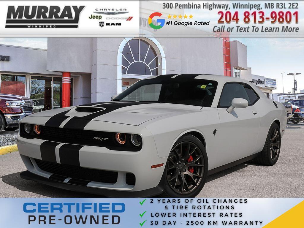 2017 Dodge Challenger Cpe SRT Hellcat | CLEAN CARFAX | 14,000KM - Winnipeg