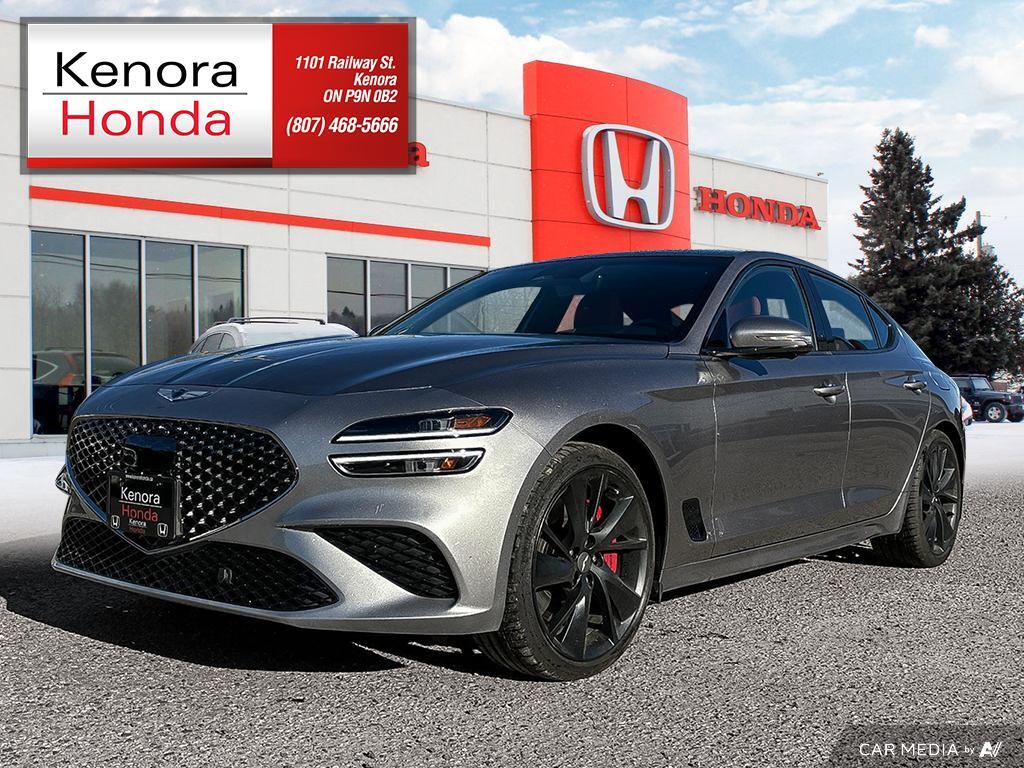 2023 Genesis G70 RED INTERIOR HEATED AND COOLE SEATS SUNROOF - Kenora