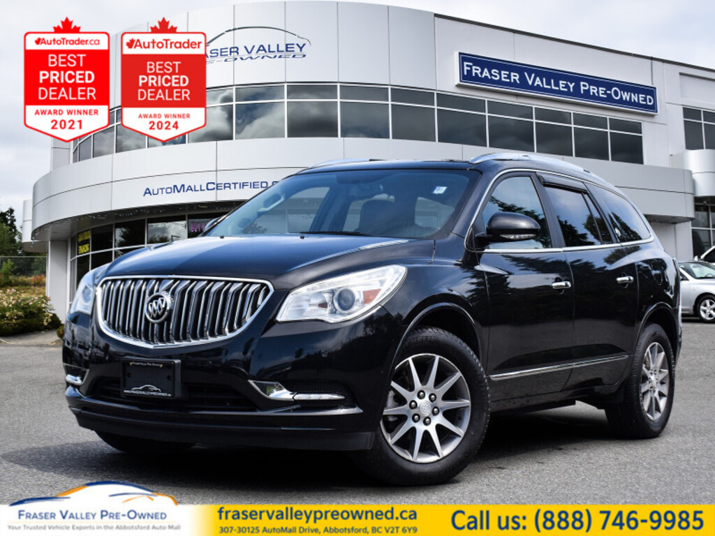 2013 Buick Enclave LEATHER Loaded! 7-Passenger - Abbotsford