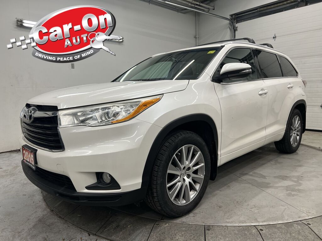 2015 Toyota Highlander XLE AWD | LEATHER | 8-PASS |SUNROOF |NAV |REAR ...
