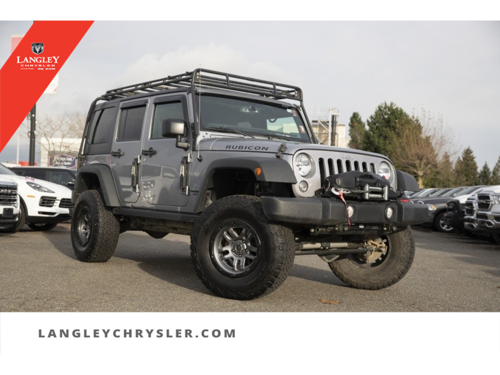 2017 Jeep WRANGLER UNLIMITED Rubicon Exoskeleton | Winch | 4 Lift Kit ...