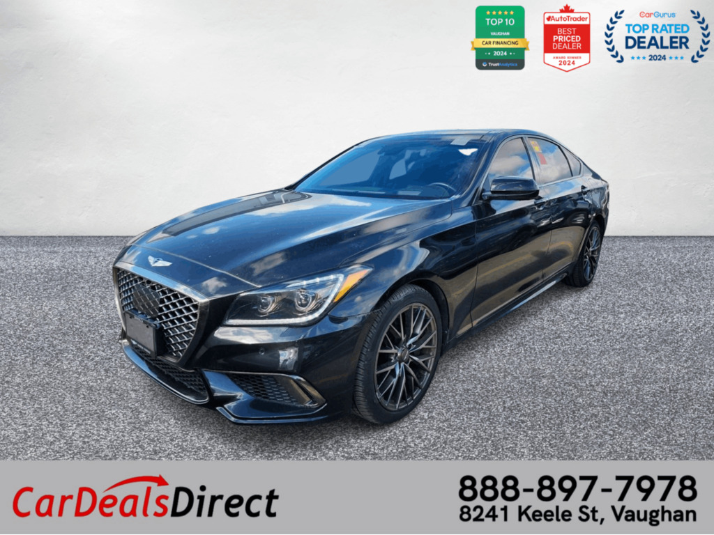 2020 Genesis G80 3.3T Sport AWD/Leather/Sunroof/NAVI/Drive Assist/C ...