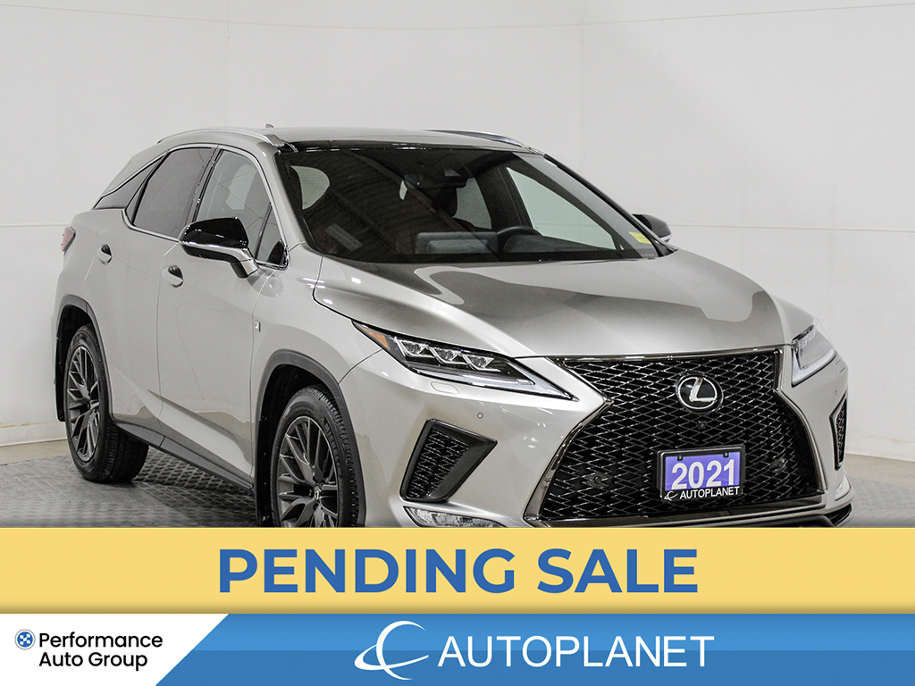 2021 Lexus RX 350 F-Sport 3 AWD, Heads Up Display, Navi, 360 Cam ...