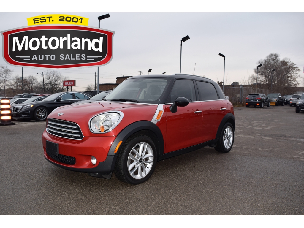 2014 MINI Countryman 4 Dr Navi Panoramic Sunroof - North York