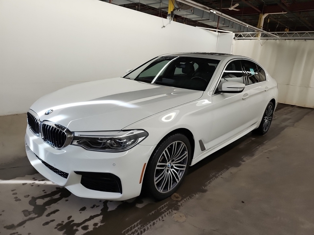 2020 BMW 5 Series 530I XDRIVE Pearl White M SPORT PKG / AMBIENT LIGH ...