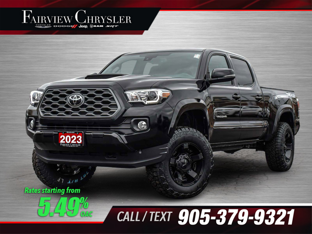 2023 Toyota Tacoma Tacoma Trd New Rims And Tires Lift Clean Car Fax