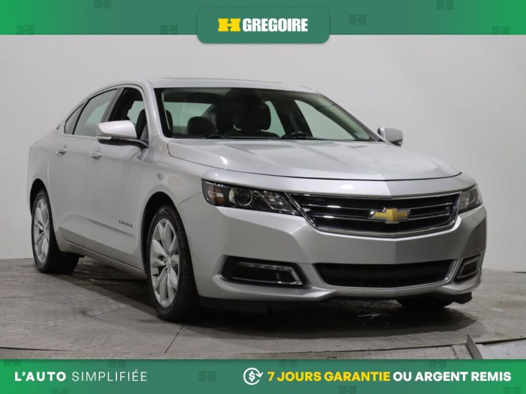 2018 Chevrolet Impala LT AUTO AC GR ELECT MAGS CAM RECUL BLUETOOTH ...