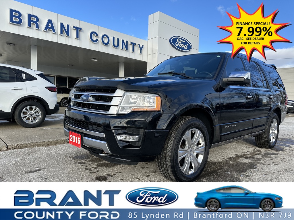 2016 Ford Expedition 4WD 4dr Platinum - Brantford