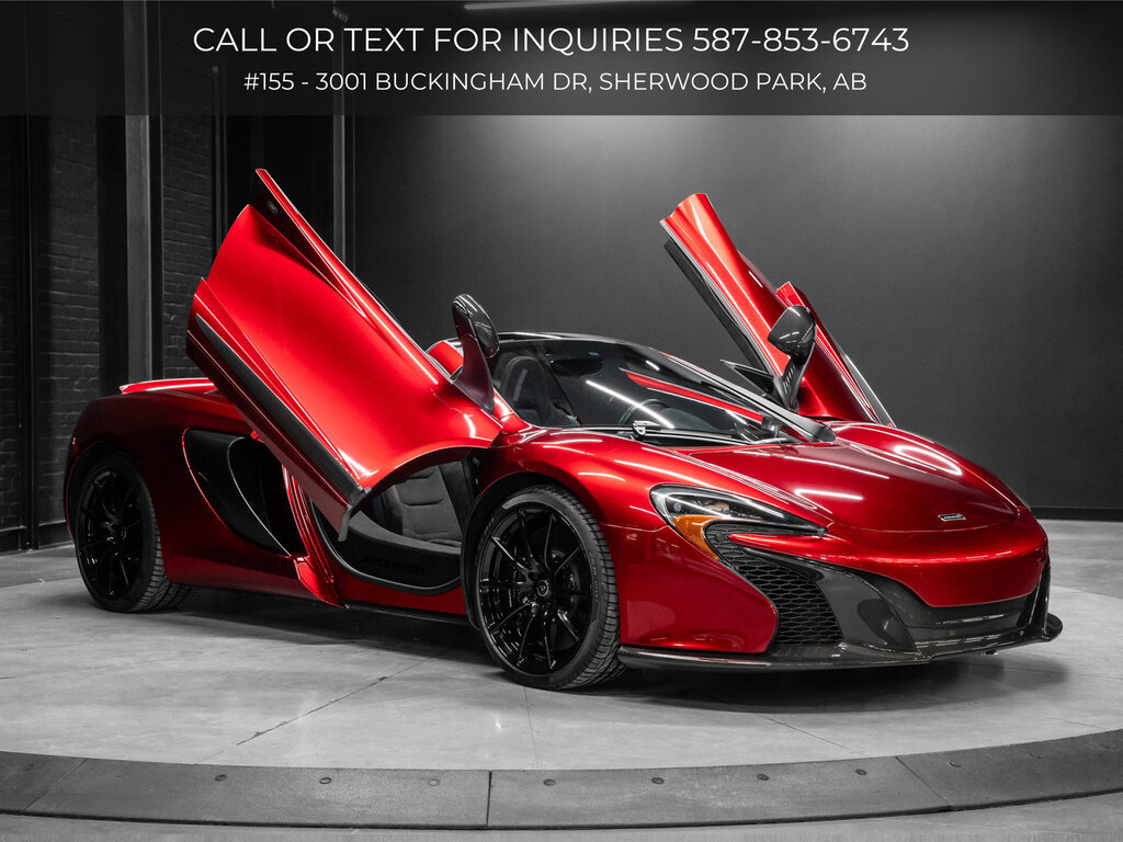 2016 McLaren 650S | Full Front PPF | Front Axle Lift | Carbon Interi - Sherwood Park