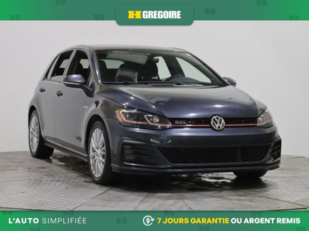 2018 Volkswagen Golf GTI AC TOIT NAV GR ELECT MAGS CAM RECUL BLUETOOTH ...