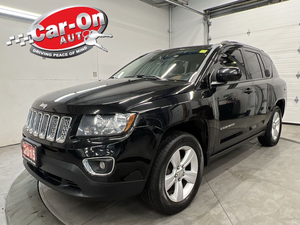 2015 Jeep Compass HIGH ALTITUDE | HTD LEATHER | SUNROOF | LOW KMS! - Ottawa