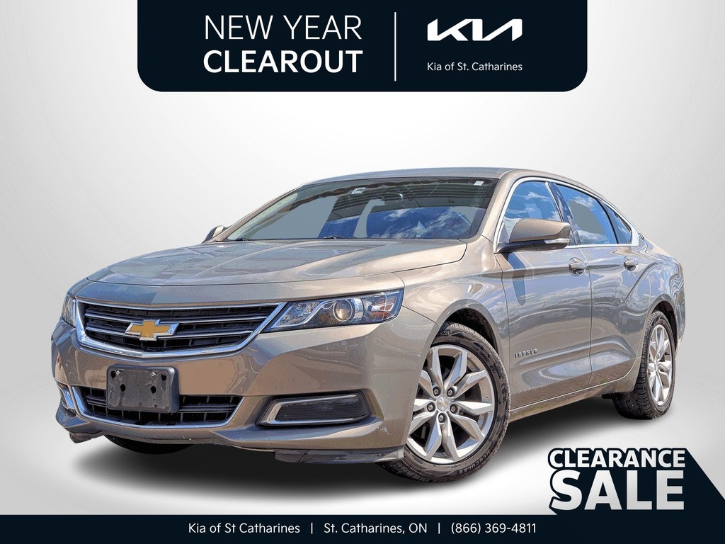2017 Chevrolet Impala | $17,988 | 89,352 km | Gas Sedan for sale by Kia ...