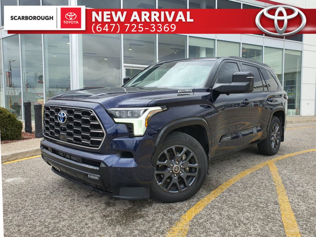 2023 Toyota Sequoia | $89,995 | 32,951 km | Gasoline Hybrid SUV for ...