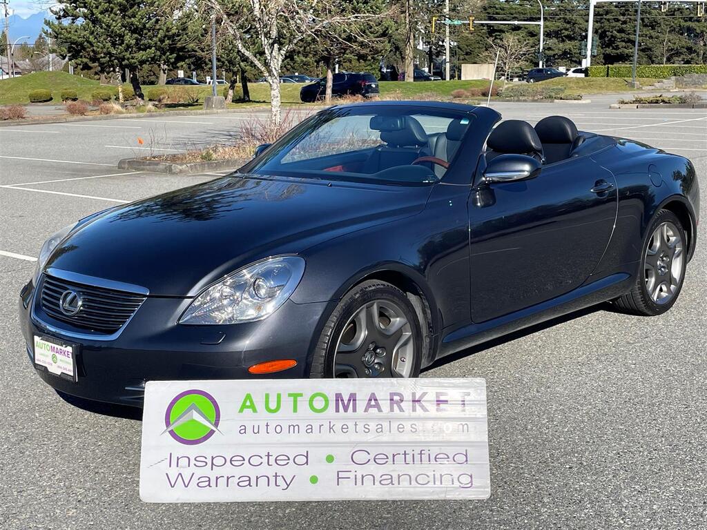 2006 Lexus SC | $28,995 | 98,000 km | Gas Convertible for sale by SK ...