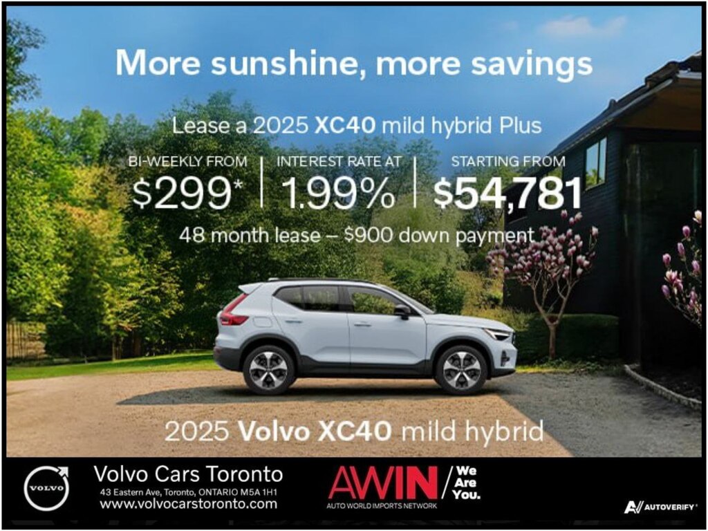 2025 Volvo XC40 | $55,860 | 90 km | Gasoline Hybrid SUV for sale by ...