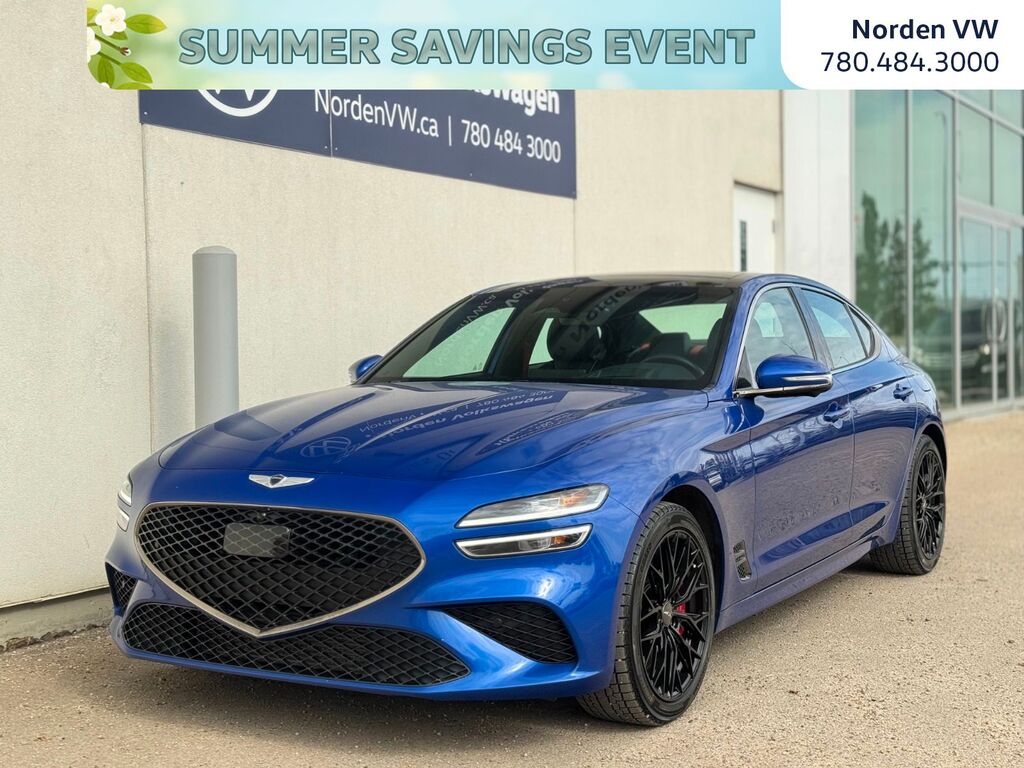 2022 Genesis G70 | $40,900 | 37,696 km | Gas Sedan for sale by Norden Volkswagen | Edmonton, AB