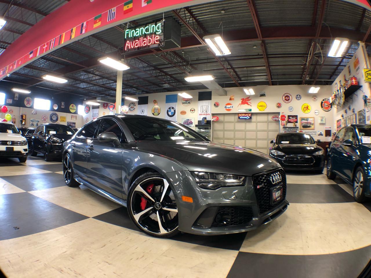 2017 Audi RS 7 AWD LEATHER SUNROOF NAVI B/SPOT CARPLAY 360 CAMERA from
