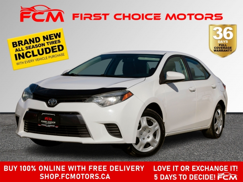 2016 Toyota Corolla | $10,990 | 246,804 km | Gas Sedan for sale by First Choice Motors | North ...