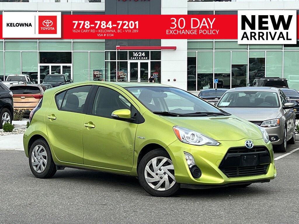 2015 Toyota Prius c | $16,995 | 73,106 km | Gasoline Hybrid Hatchback ...