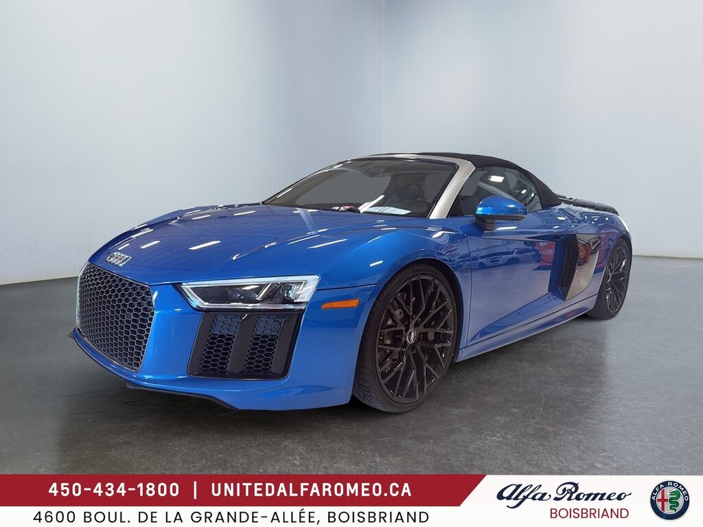 Audi R8 2017 | 145 995 $ | 41 269 km | Décapotable ou cabriolet à ...