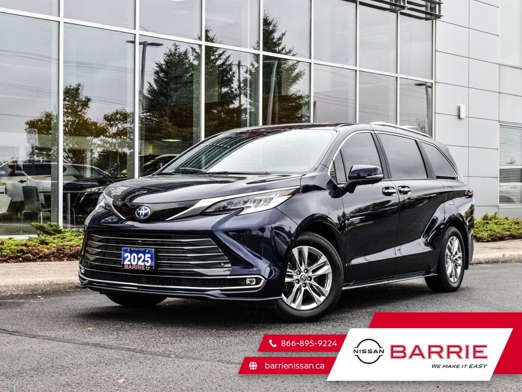 2025 Toyota Sienna | $71,488 | 16,786 km | Gasoline Hybrid Minivan for ...