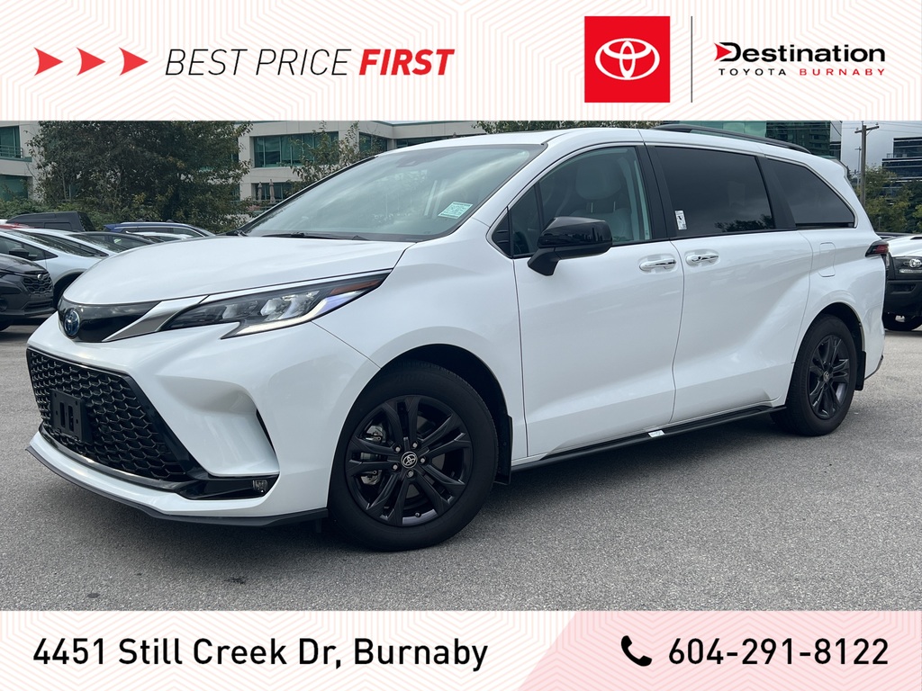 2024 Toyota Sienna | $67,998 | 5,178 km | Gasoline Hybrid Minivan for ...