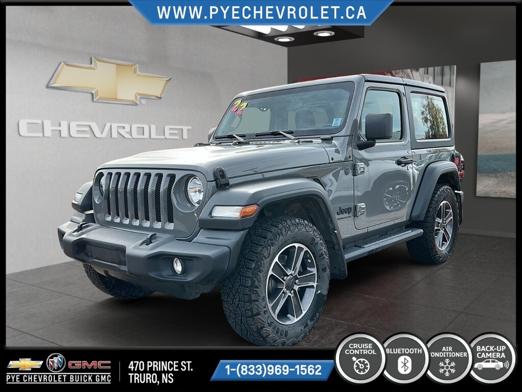 2022 Jeep Wrangler | $29,199 | 81,340 km | Gas SUV for sale by Pye ...