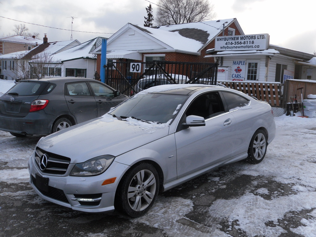 2012 Mercedes-Benz C-Class | $7,999 | 207,500 km | Gas Coupe for sale ...
