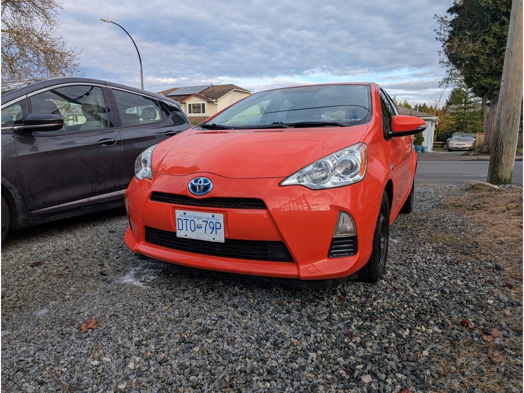 2012 Toyota Prius c 5dr HB - Maple Ridge