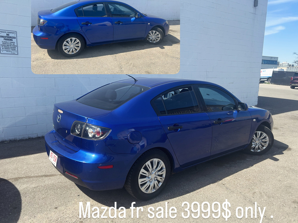 2007 Mazda Mazda3 | $3,799 | 240,000 km | Vehicle for sale by Private ...